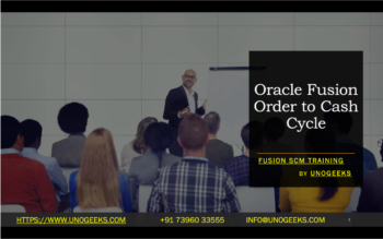 Oracle Fusion Order to Cash Cycle