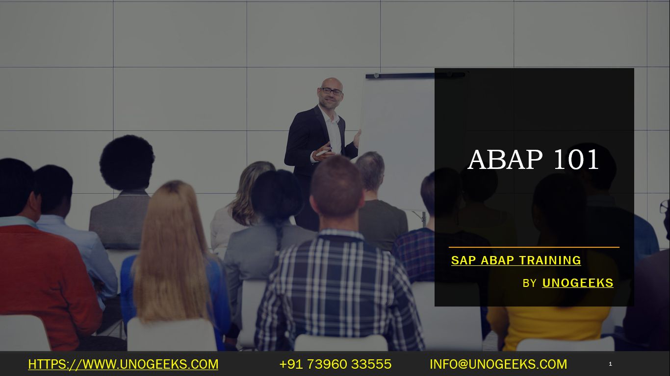 ABAP 101