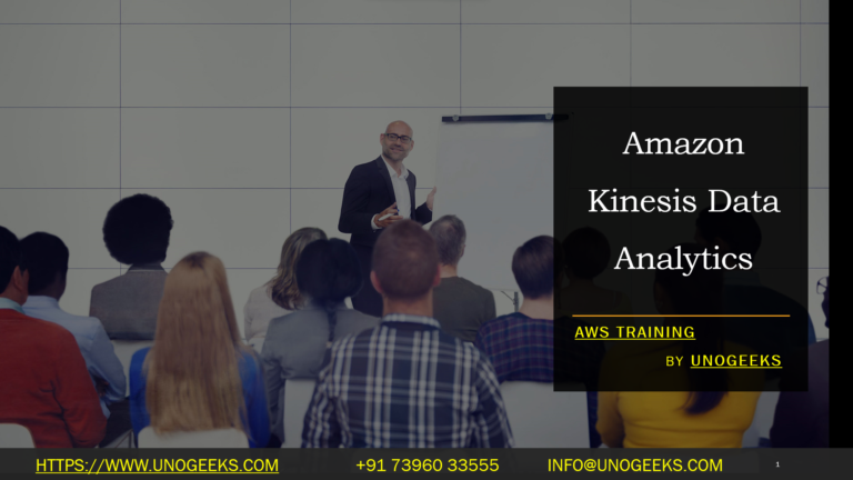 Amazon Kinesis Data Analytics