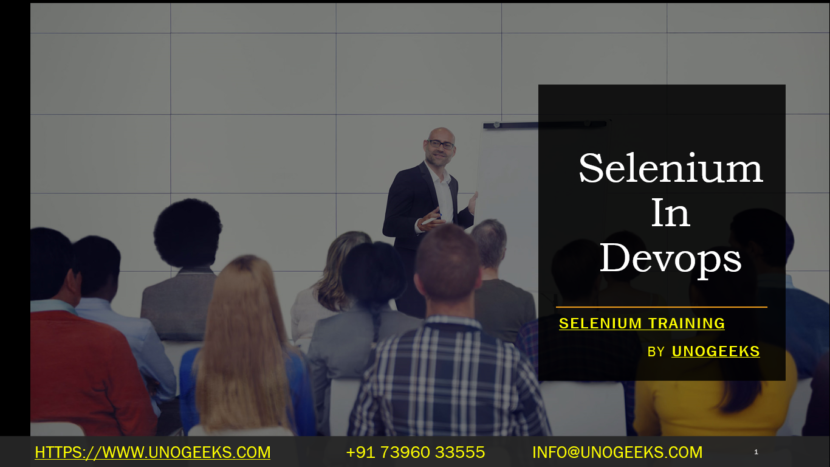 Selenium In Devops