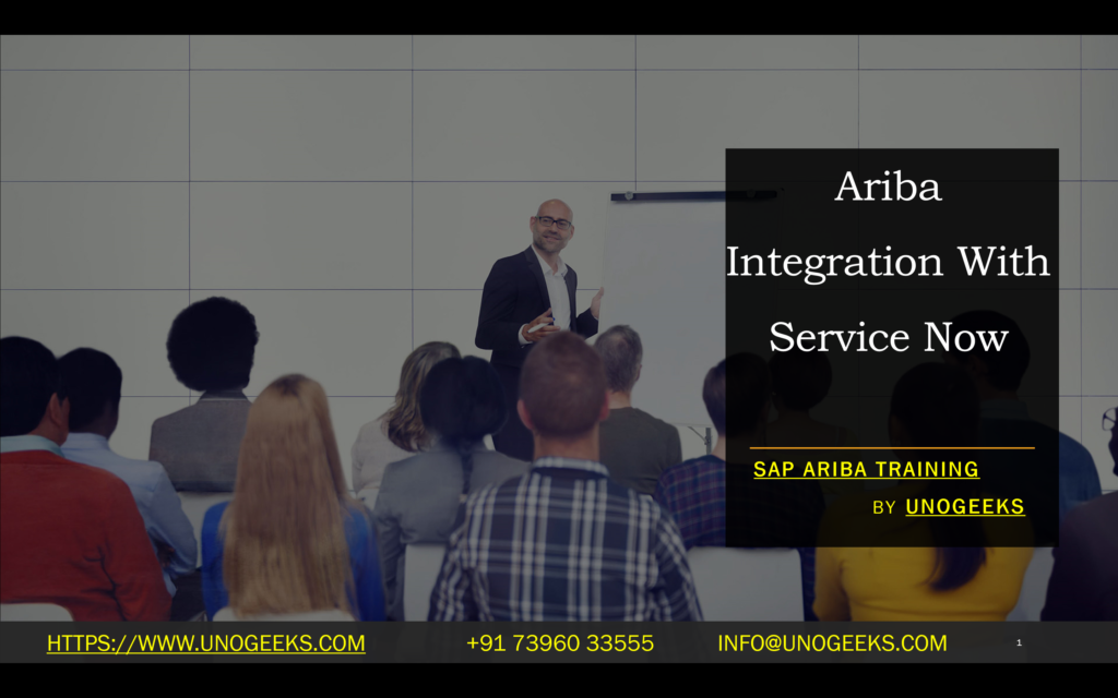Ariba Integration With Service Now