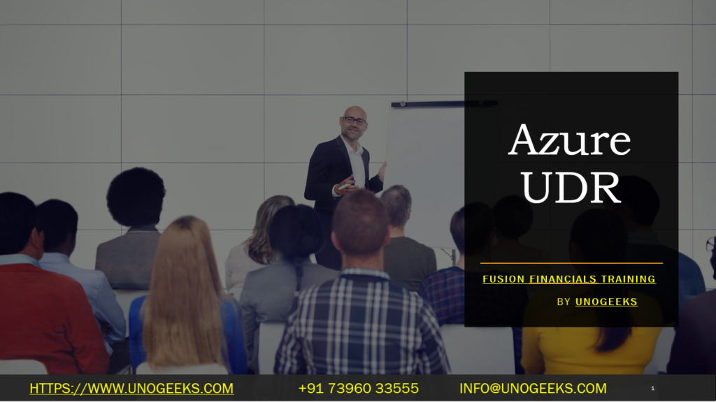 Azure UDR