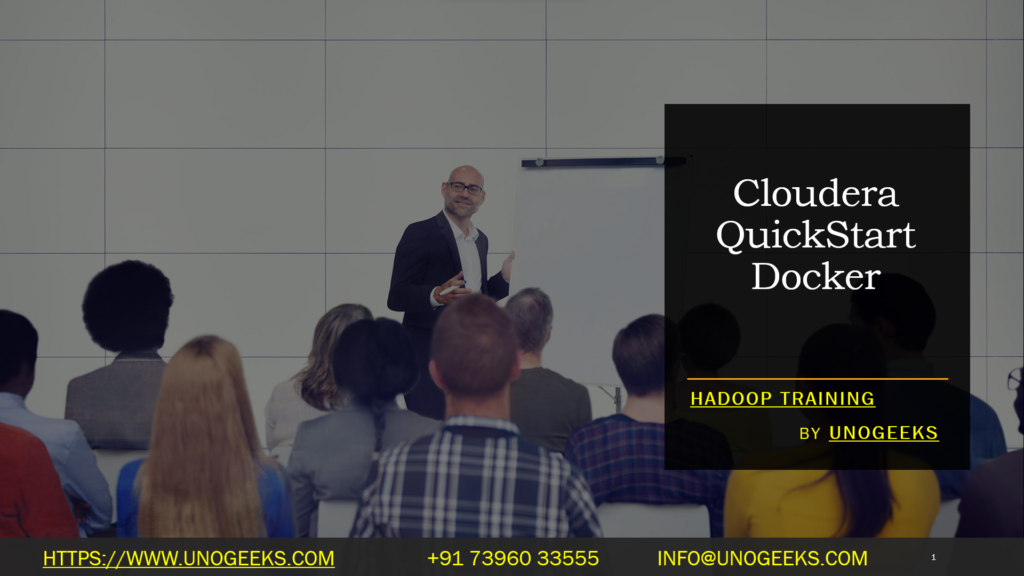 Cloudera QuickStart Docker