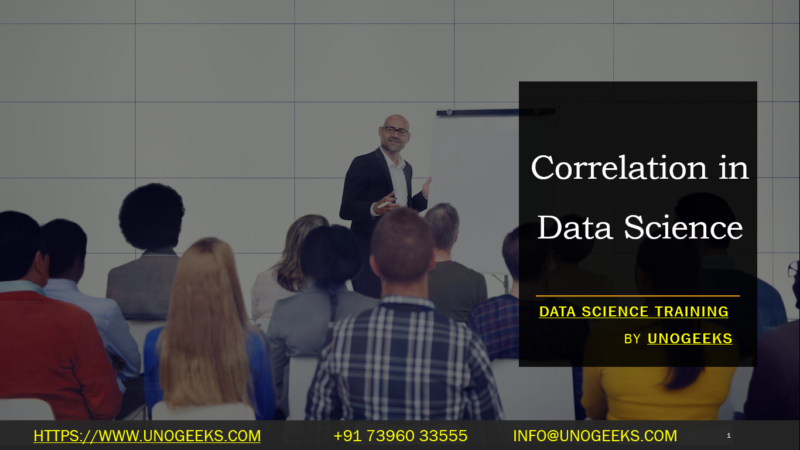 Correlation in Data Science