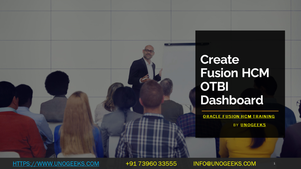 Create Fusion HCM OTBI Dashboard