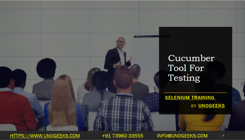 Cucumber Tool For Testing