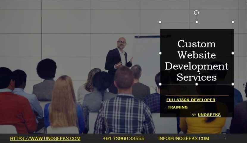 Custom Website Development Services