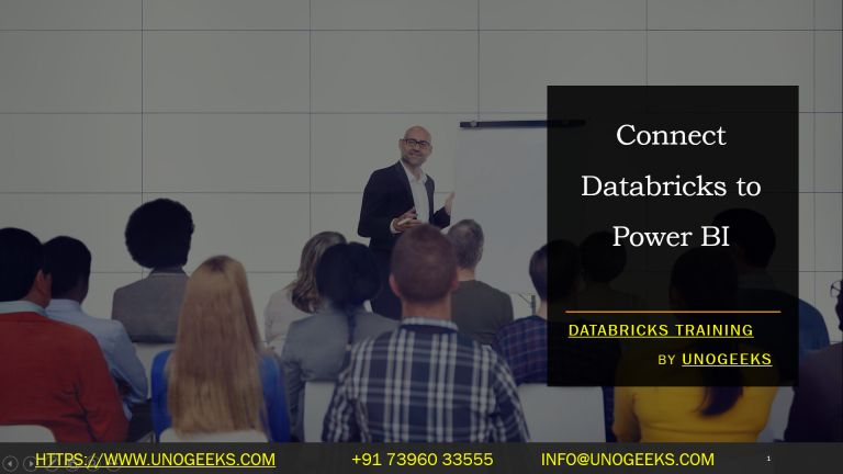 Connect Databricks to Power BI