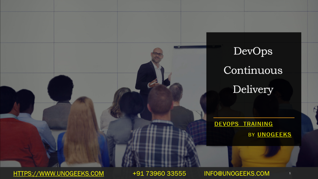 DevOps Continuous Delivery