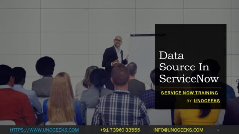 Data Source In ServiceNow
