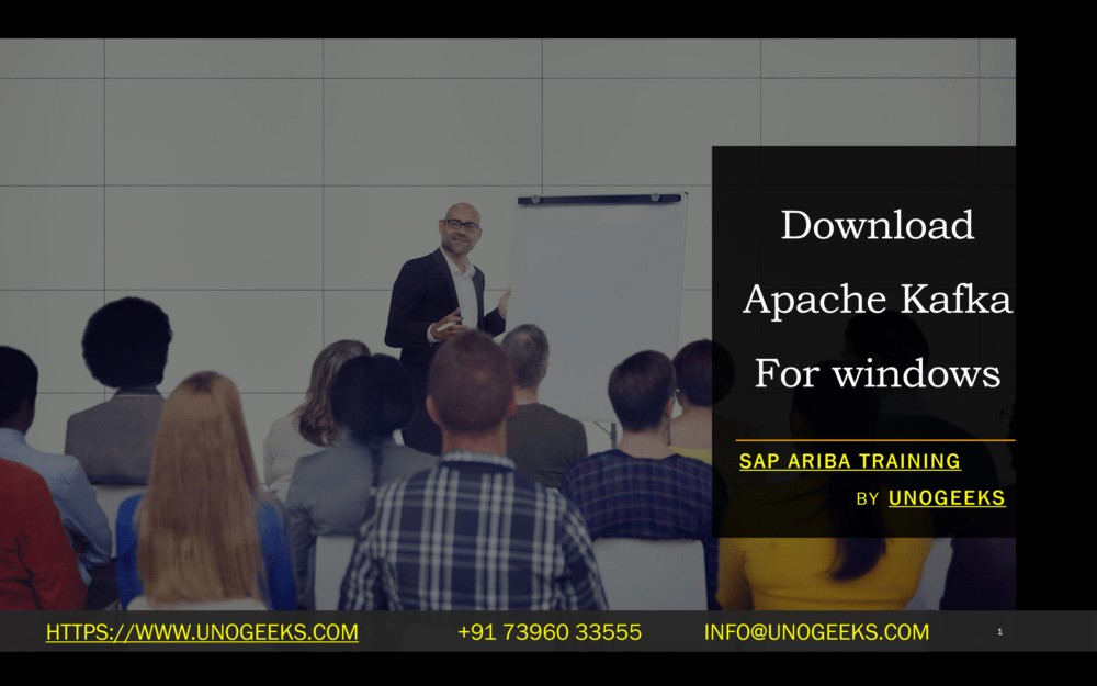 Download Apache Kafka For windows