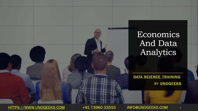 Economics And Data Analytics