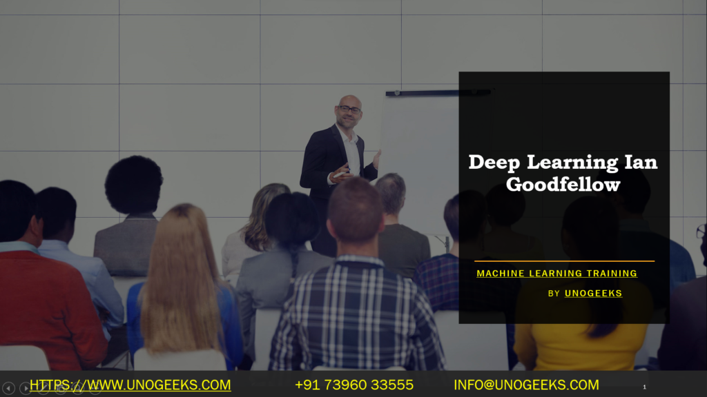 Deep Learning Ian Goodfellow