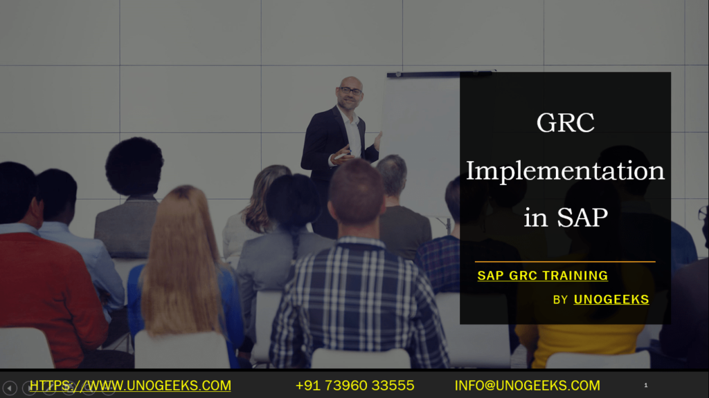 GRC Implementation in SAP