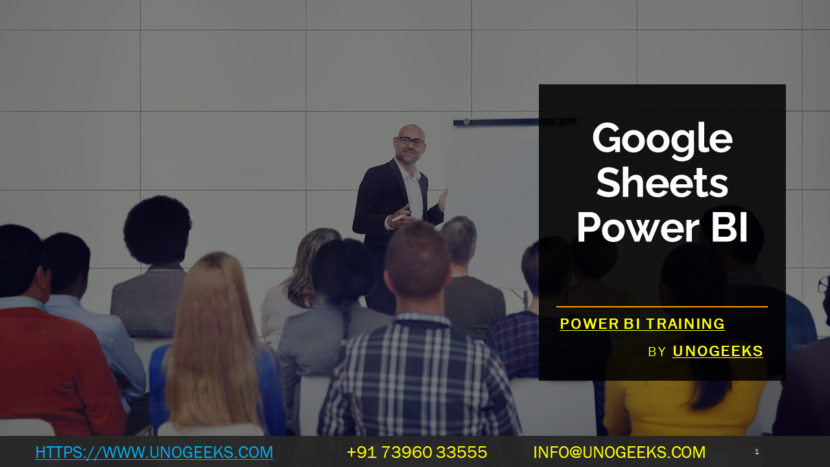 Google Sheets Power BI