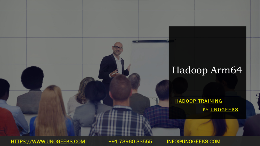 Hadoop Arm64