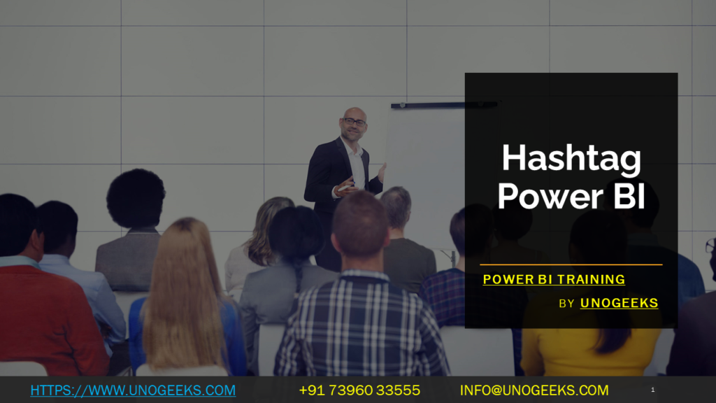 Hashtag Power BI