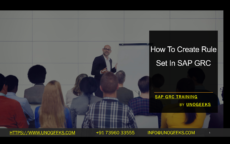 How To Create Rule Set In SAP GRC