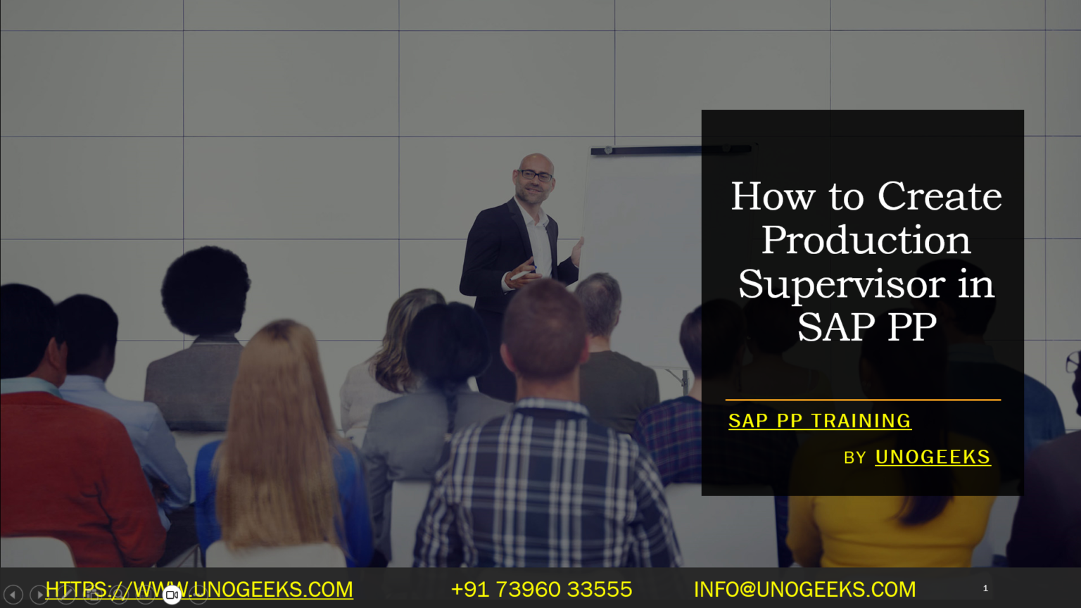 How to Create Production Supervisor in SAP PP