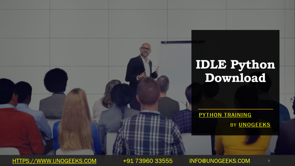 IDLE Python Download