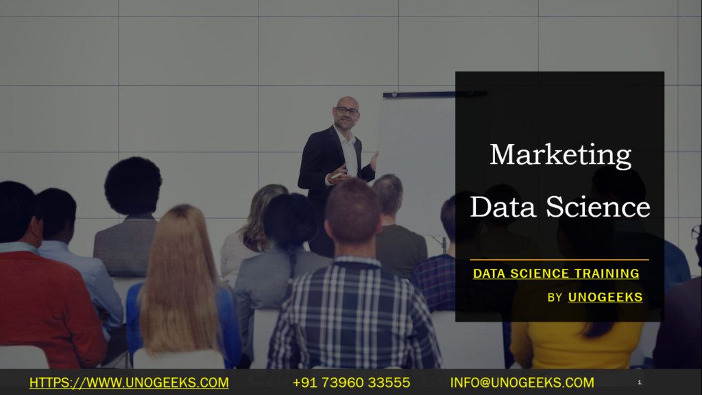 Marketing Data Science