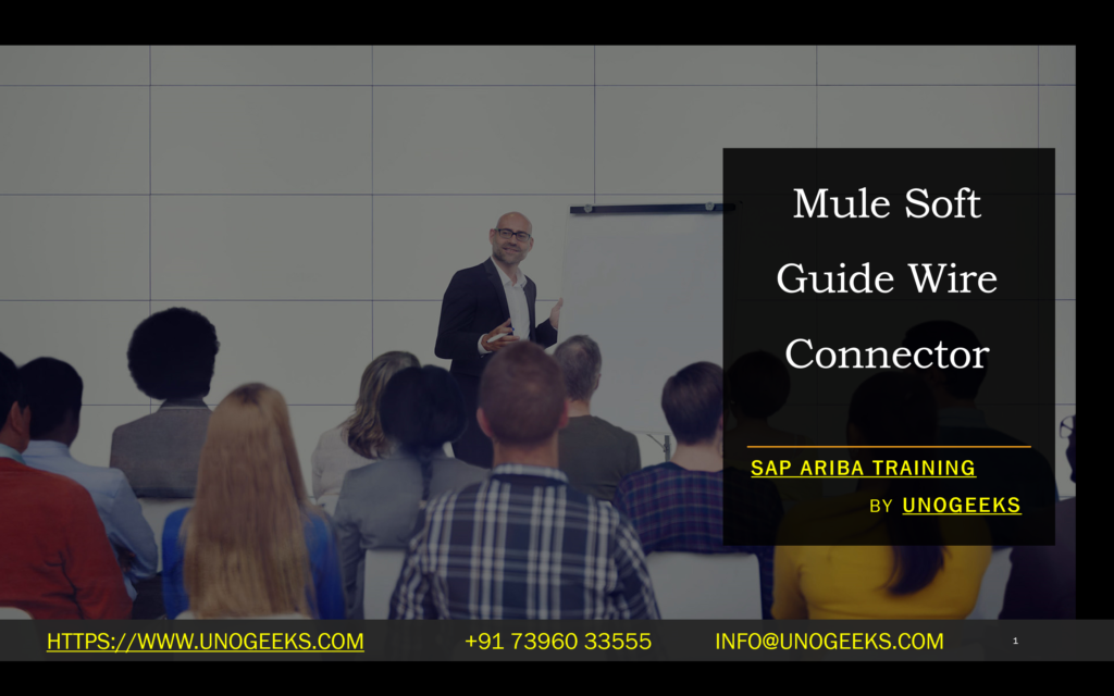 Mule Soft Guide Wire Connector