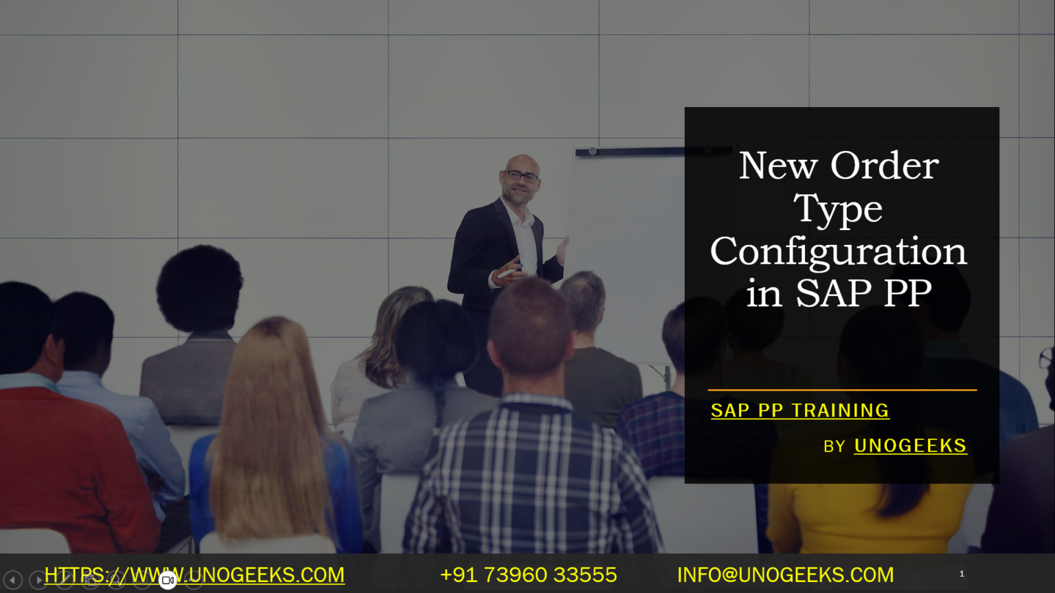 New Order Type Configuration in SAP PP