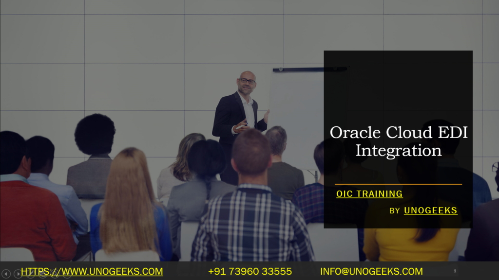 Oracle Cloud EDI Integration