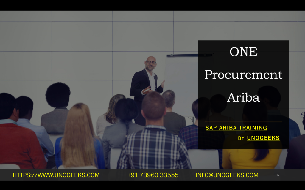 ONE Procurement Ariba