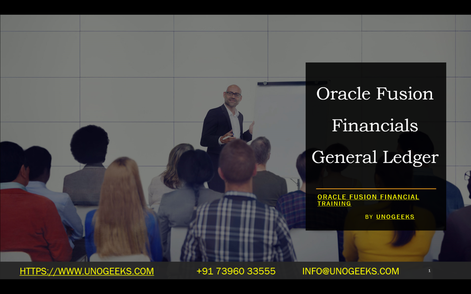 Oracle Fusion Financials General Ledger