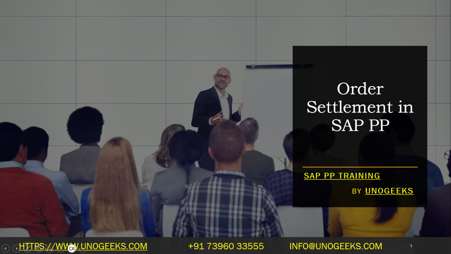 Order Settlement in SAP PP