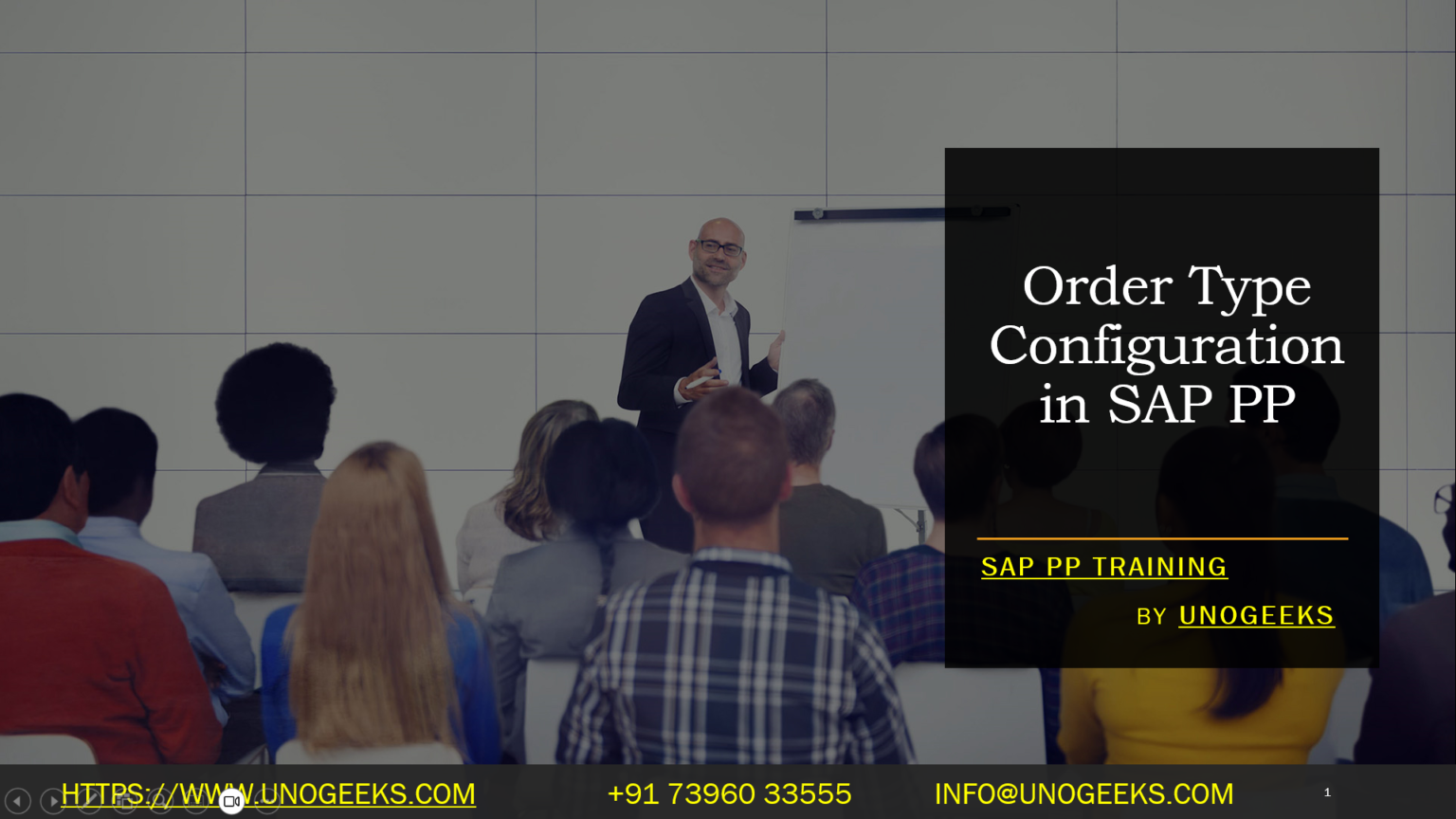 Order Type Configuration in SAP PP