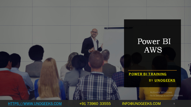 Power BI AWS