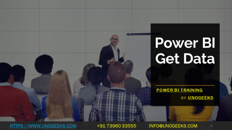 Power BI Get Data