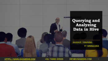 Querying and Analyzing Data in Hive