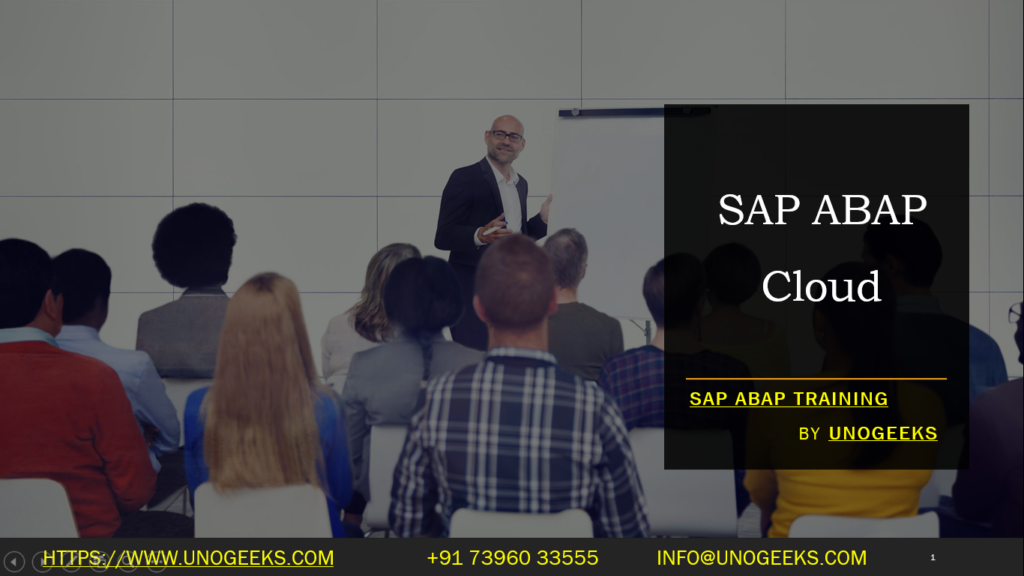 SAP ABAP Cloud