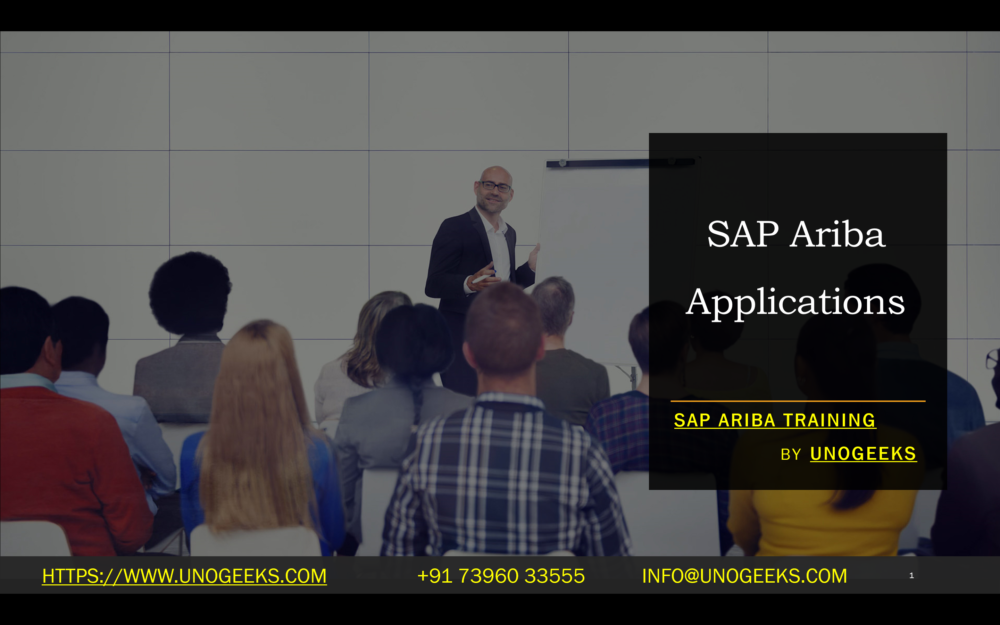 SAP Ariba Applications