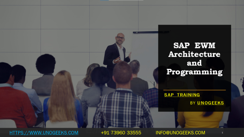 SAP EWM Architecture and Programming