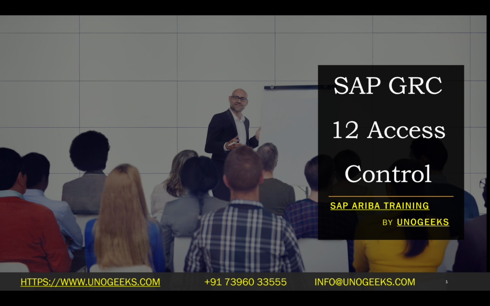 SAP GRC 12 Access Control