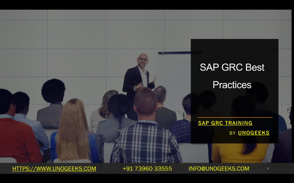 SAP GRC Best Practices