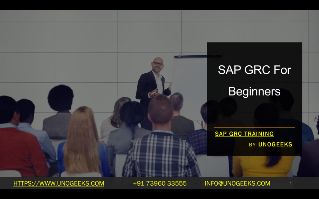 SAP GRC For Beginners
