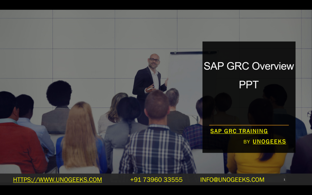 SAP GRC Overview PPT
