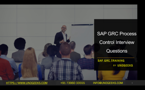 SAP GRC Process Control Interview Questions