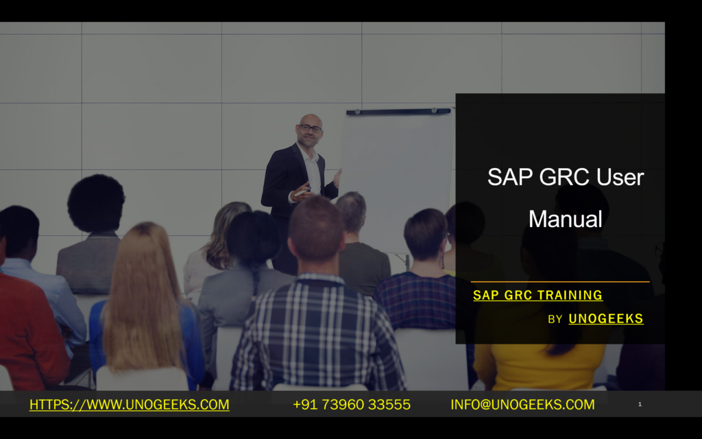 SAP GRC User Manual
