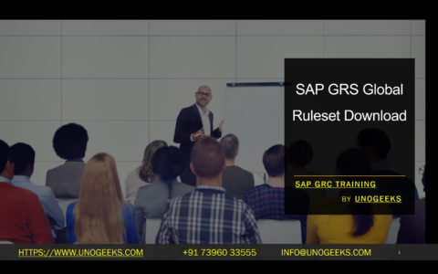 SAP GRS Global Ruleset Download