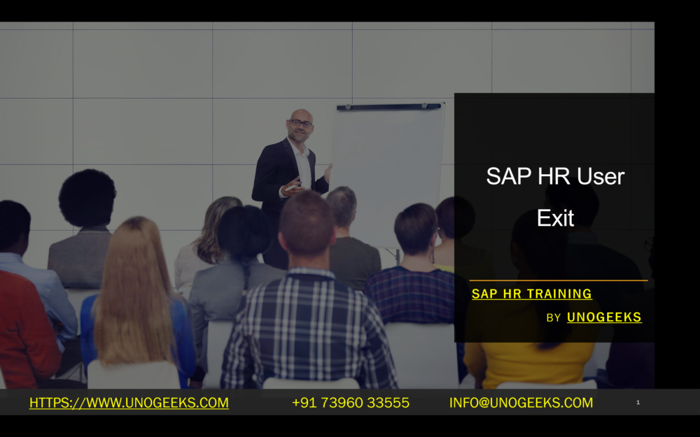 SAP HR User Exit