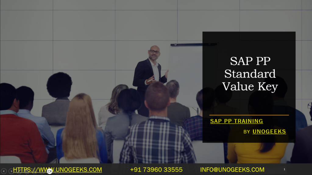 Sap Pp Standard Value Key 6837