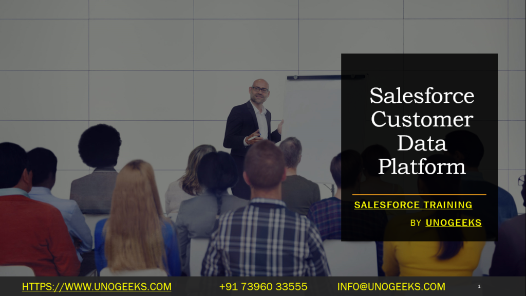 Salesforce Customer Data Platform