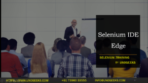 Selenium IDE Edge
