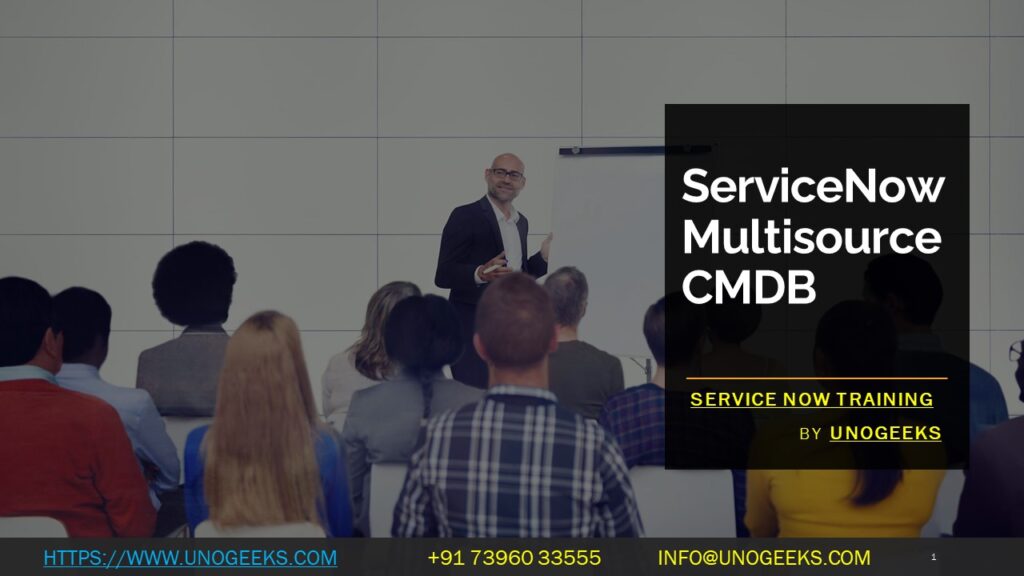 ServiceNow Multisource CMDB